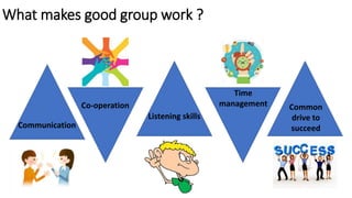 staff Meeting : group work | PPT