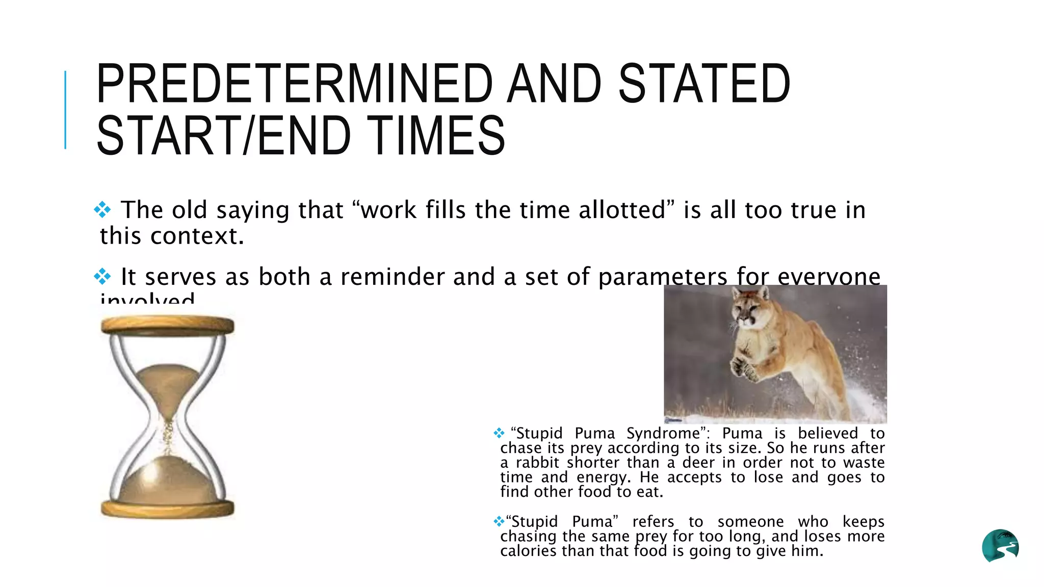 Meeting hygiene for effective time management | PPTX