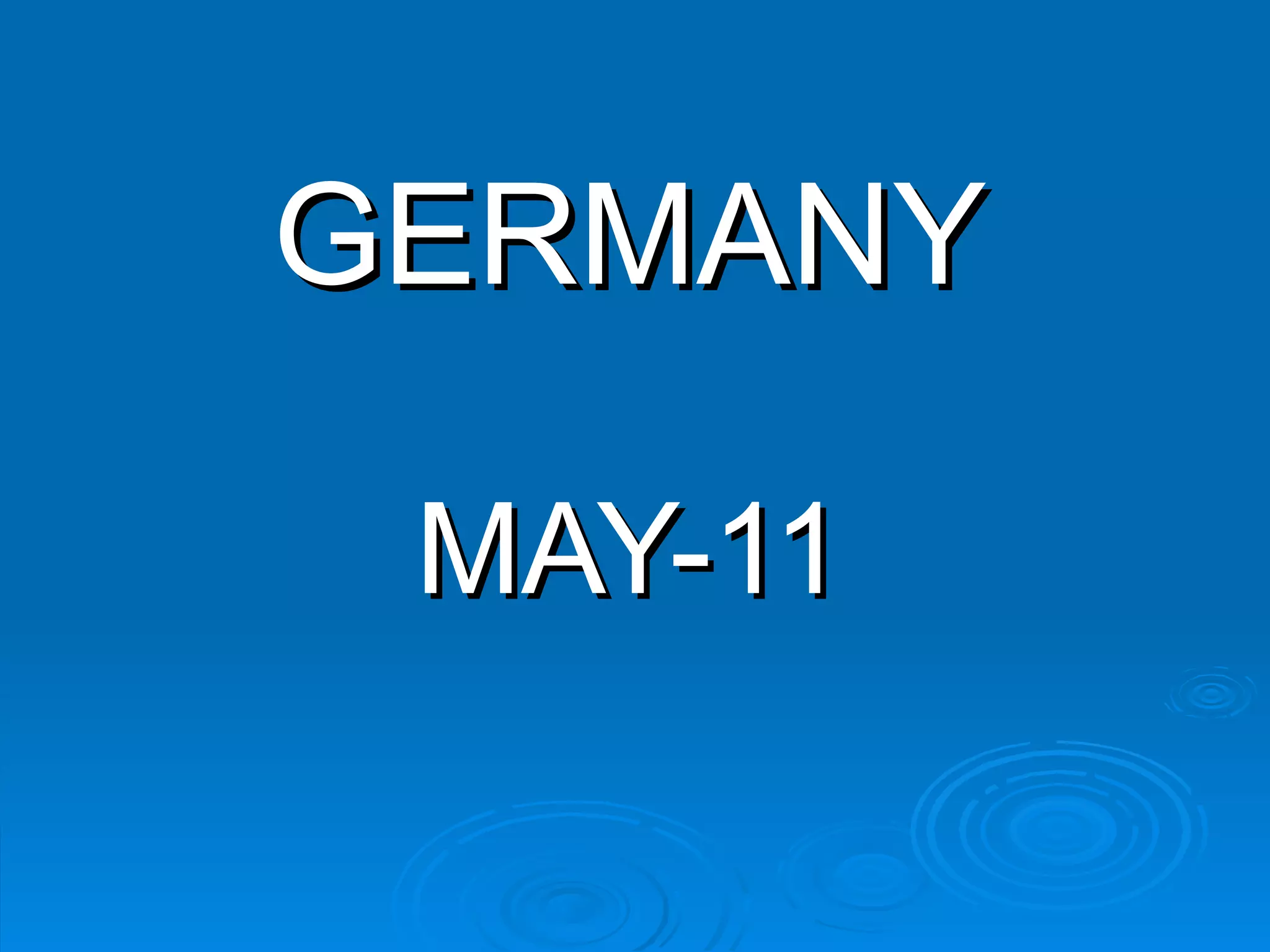 Meeting in germany | PPT