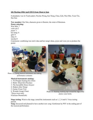 Meeting journal | PDF