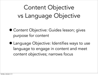 Meeting Language Objectives with Apps | PDF