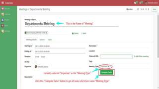 Meeting Linking Tasks | PPT