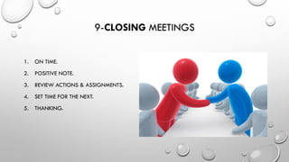 Meeting management | PPT