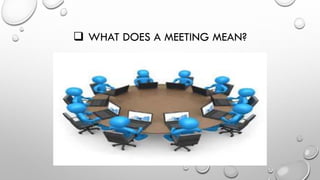Meeting management | PPT