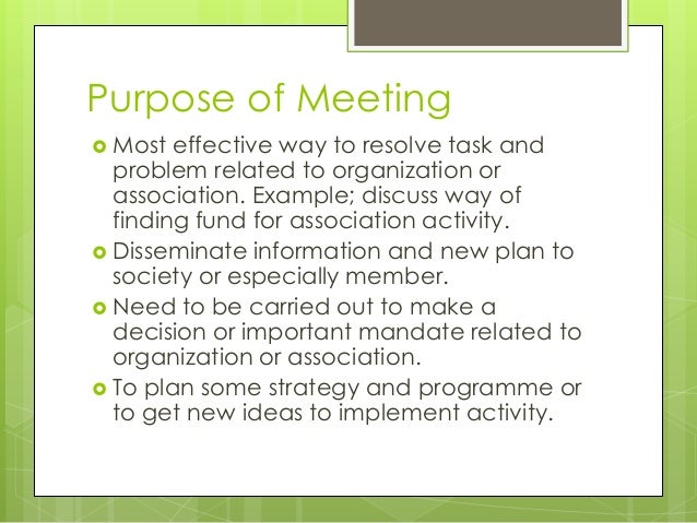Meeting Management AR201 Meeting Management AR201