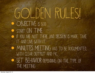 Meeting management (effective meeting) | PDF