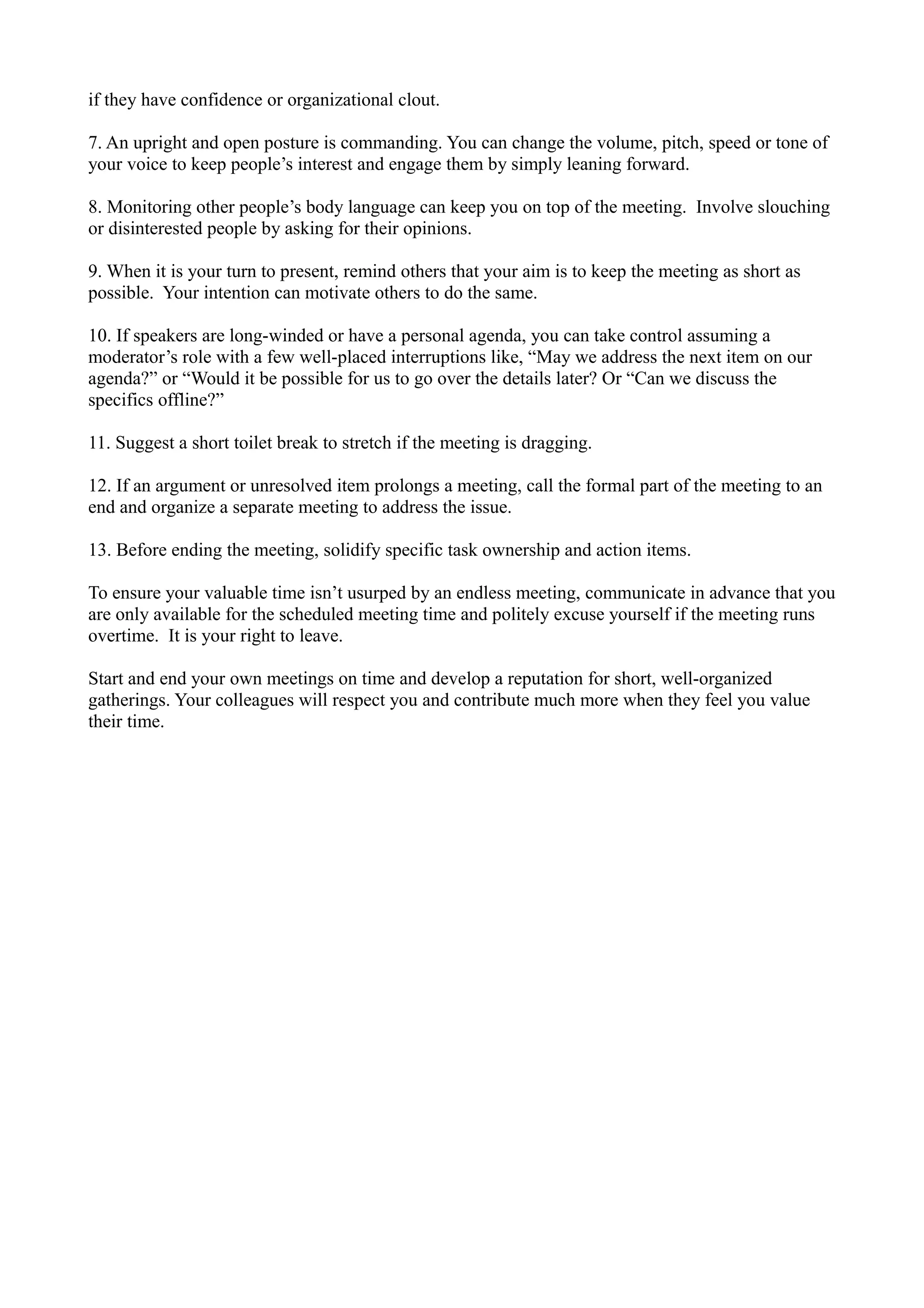 Meeting Preparation Pdf