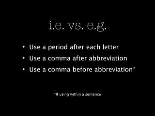 i.e. vs. e.g. from Commpose | KEY