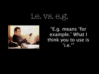 i.e. vs. e.g. from Commpose | KEY