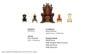 MEETING PRESENTATION Highly immersive program | PPT