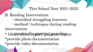 Meeting Reading Program Filipino Legazpi | PPTX