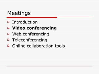 MeetingsAndTechnology.ppt
