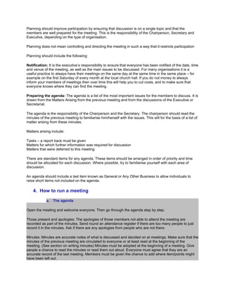 Meeting Skills | PDF