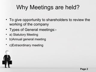 Meetings law ppt | PPT