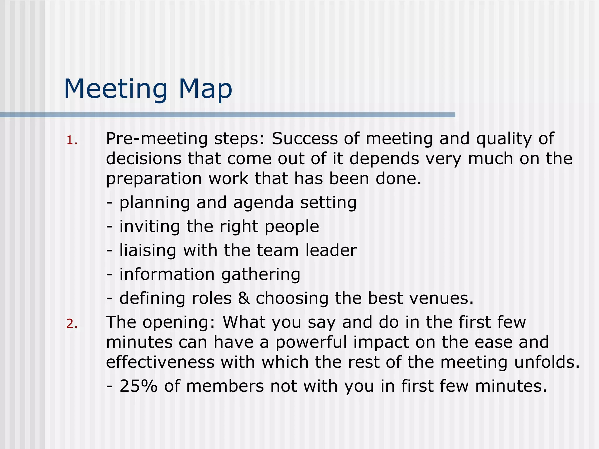 Meetings management | PPT