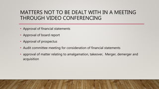 Meetings of the board and its powers | PPTX