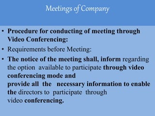 Meetings unit 2 | PPTX