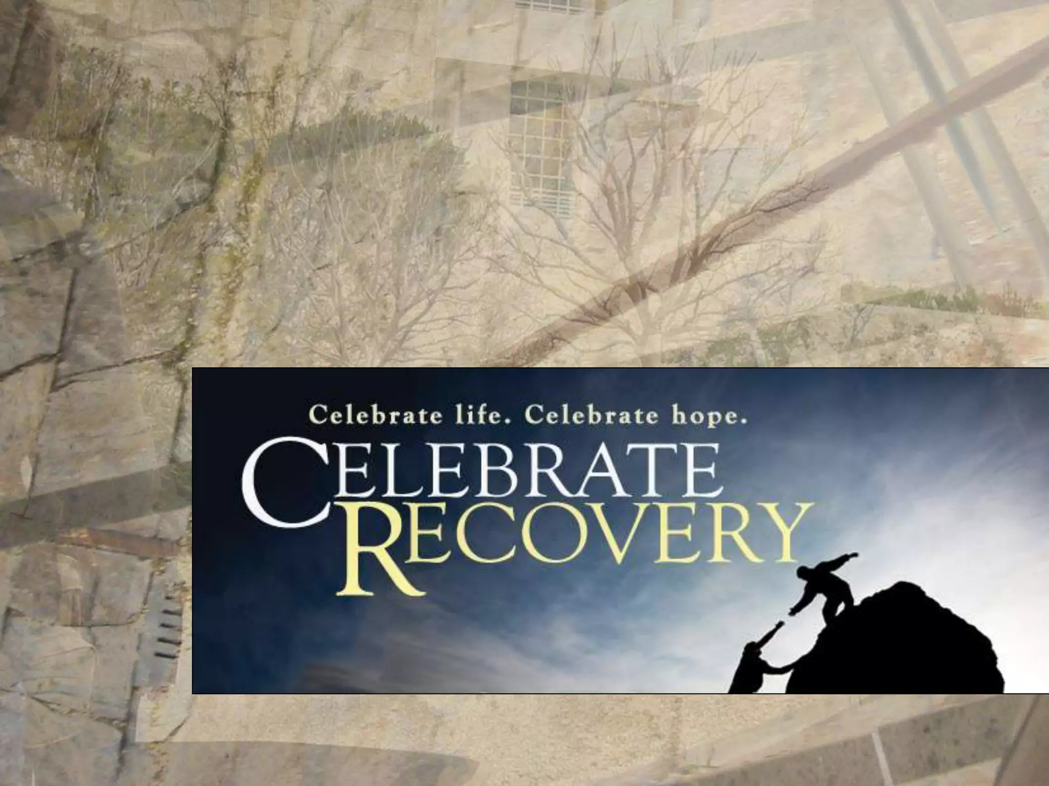Celebrate Recovery Meeting template | PPTX