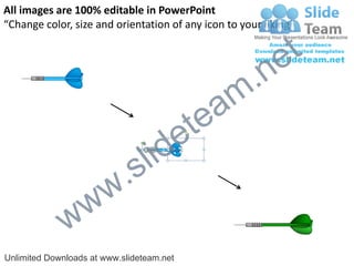 Meeting the target or goal ppt slides diagrams templates | PDF