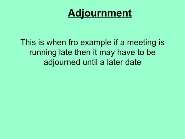 Meeting Terminology & ICT in Meetings | PPT