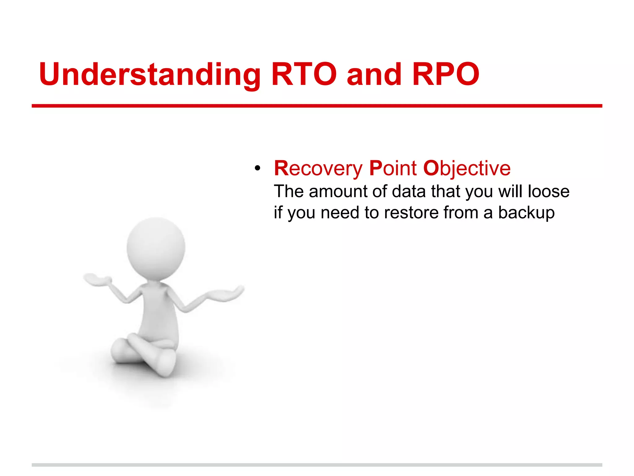 Meeting Your Virtual RTO / RPO Objectives | PPTX