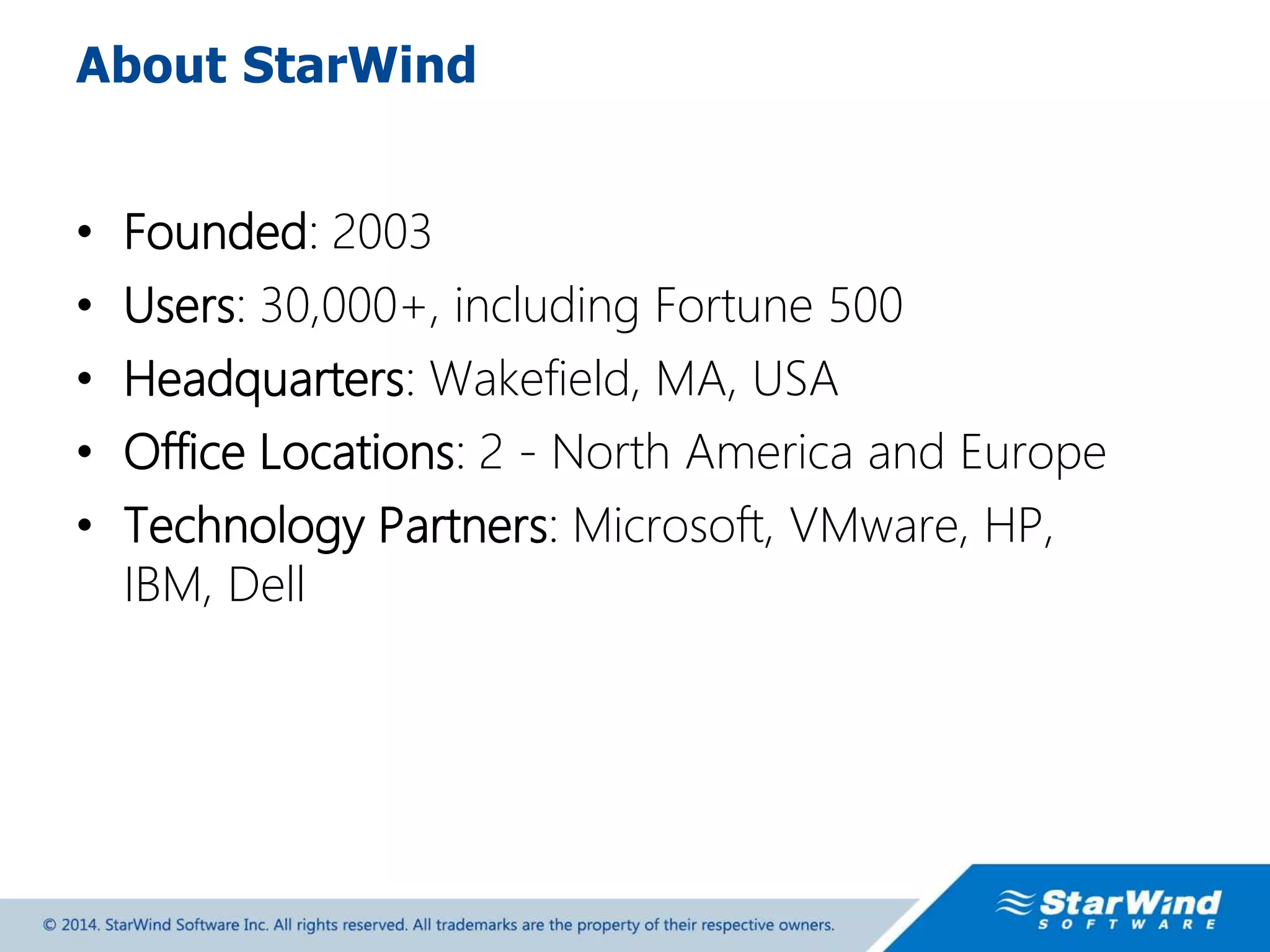 Meeting Your Virtual RTO / RPO Objectives | PPTX