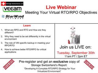 Meeting Your Virtual RTO / RPO Objectives | PPTX