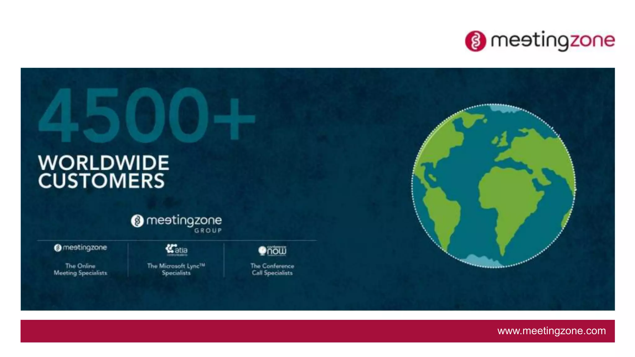 MeetingZone Overview 2014 | PPT