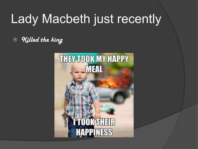 Meet lady macbeth template | PPTX