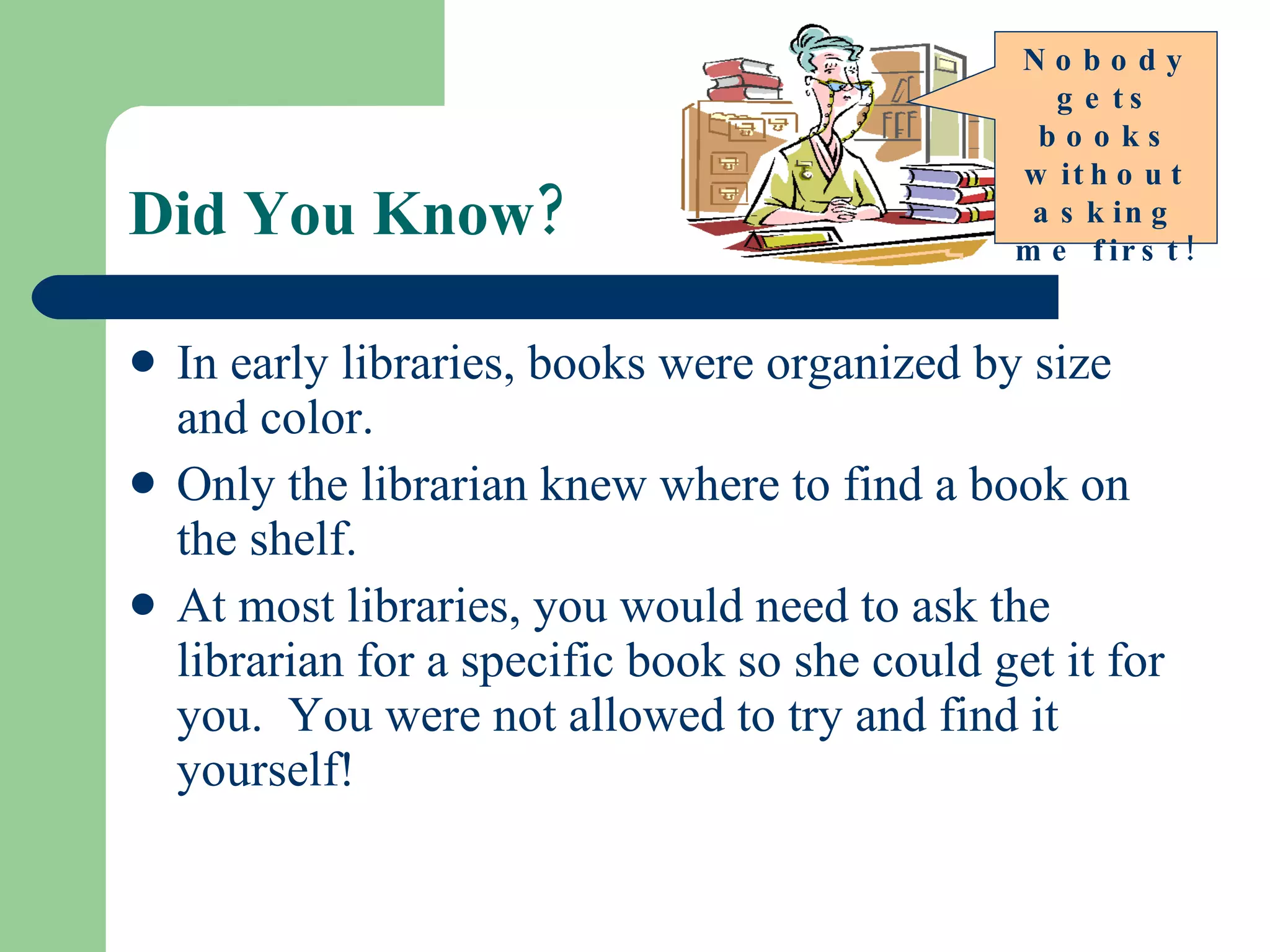 Meet Melvil Dewey | PPT