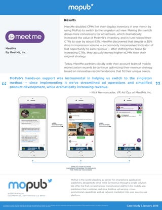 MeetMe Success Story | PDF