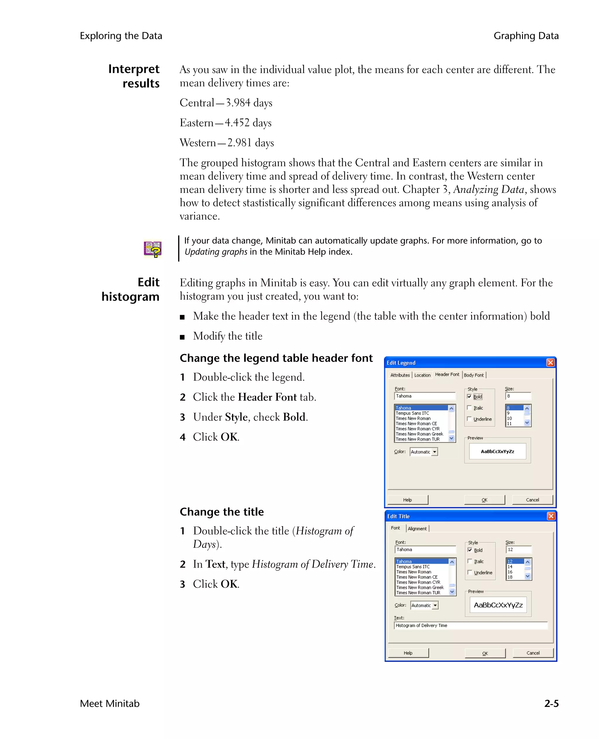 Meet minitab tutorial | PDF | Graphics Software | Computer Software and ...