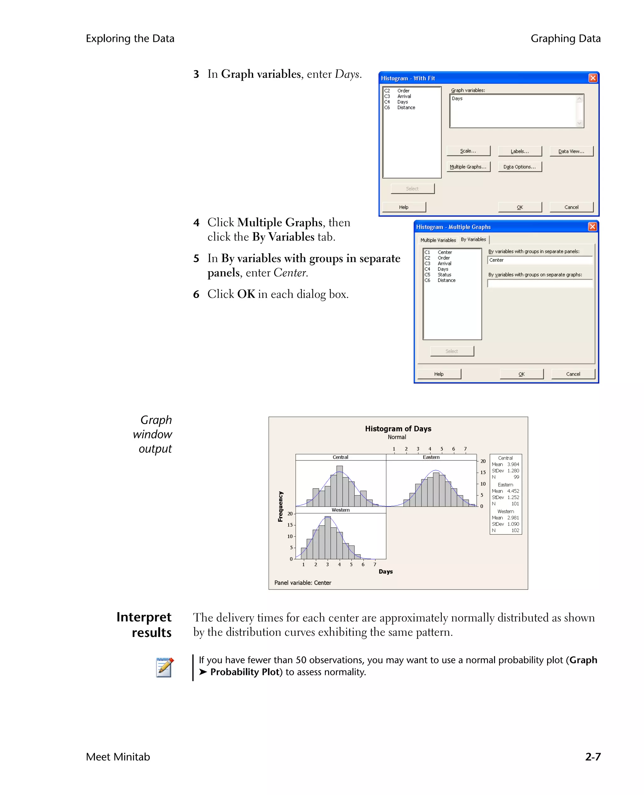 Meet minitab tutorial | PDF | Graphics Software | Computer Software and ...