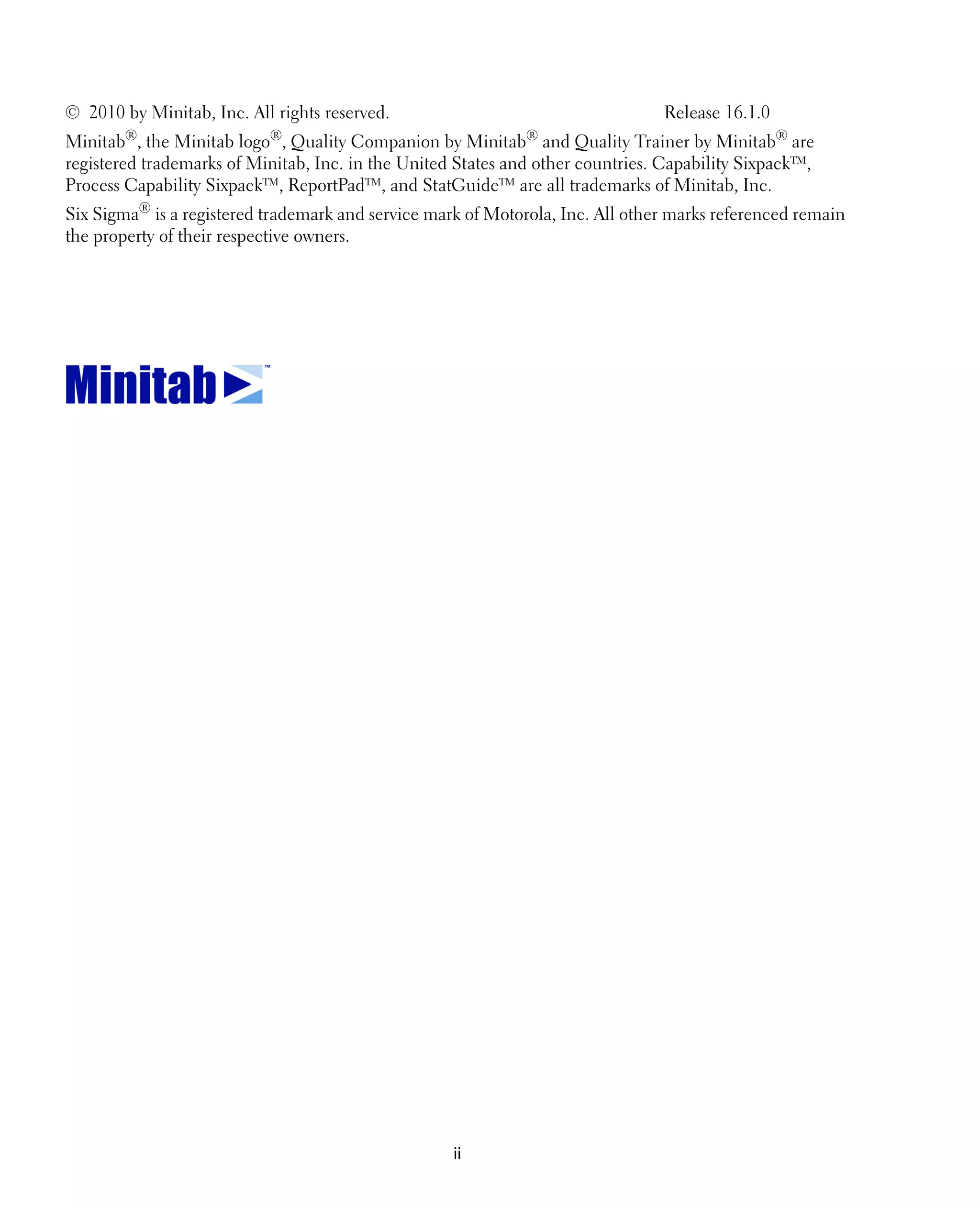 Meet minitab tutorial | PDF | Graphics Software | Computer Software and ...