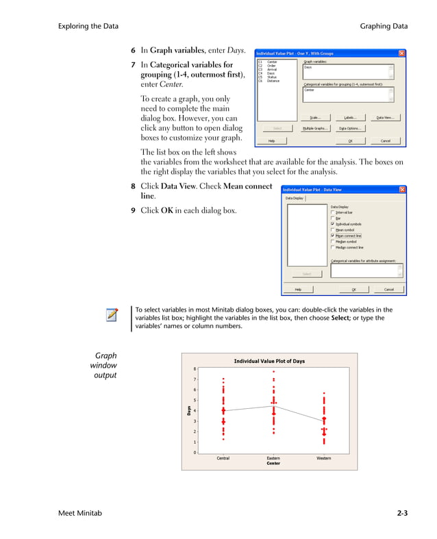 Meet minitab tutorial