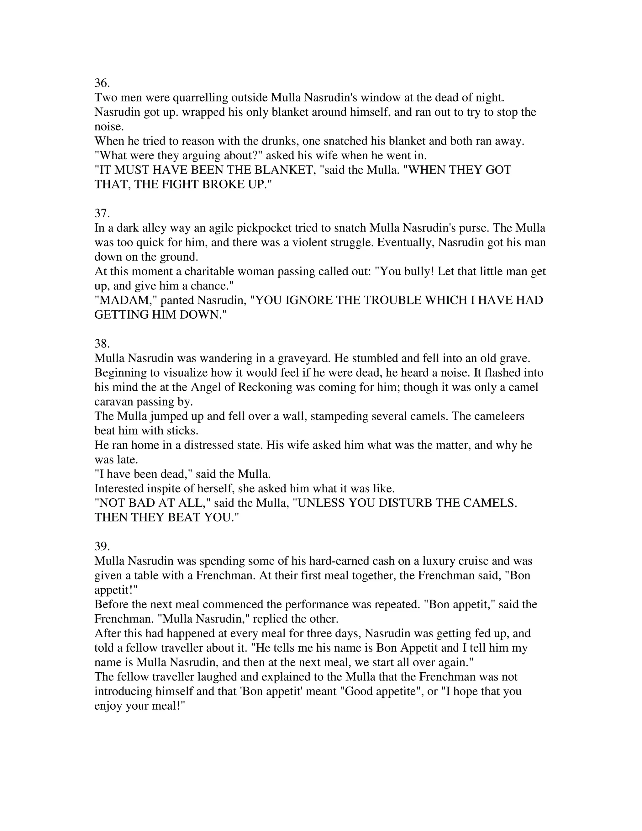 Meet mulla nasruddin | PDF