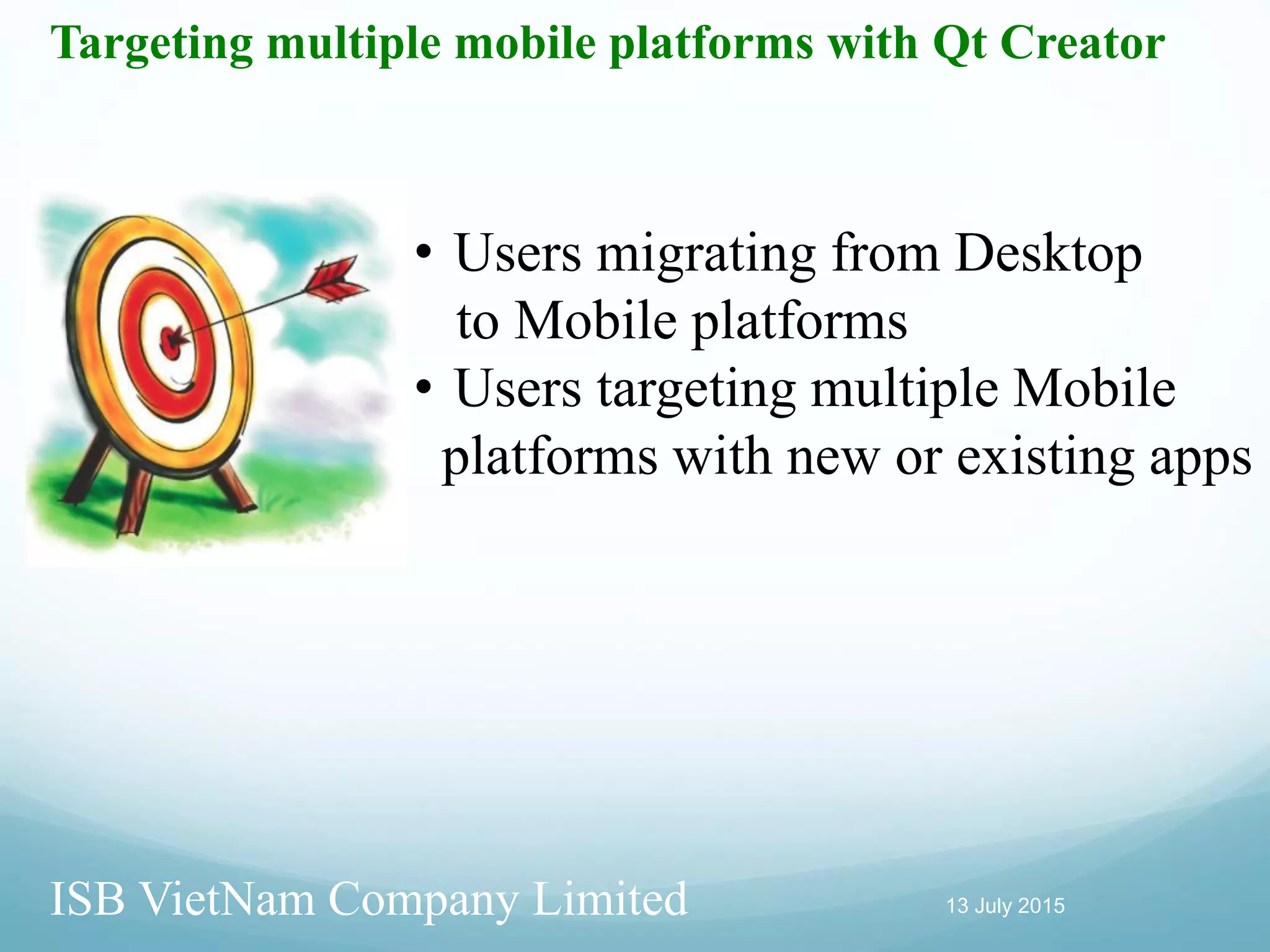 Meet qt qt creator embedded development | PDF