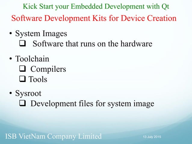 Meet qt qt creator embedded development | PDF