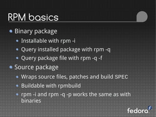 Brno meetr: Packaging Ruby Gems into RPM | PPT