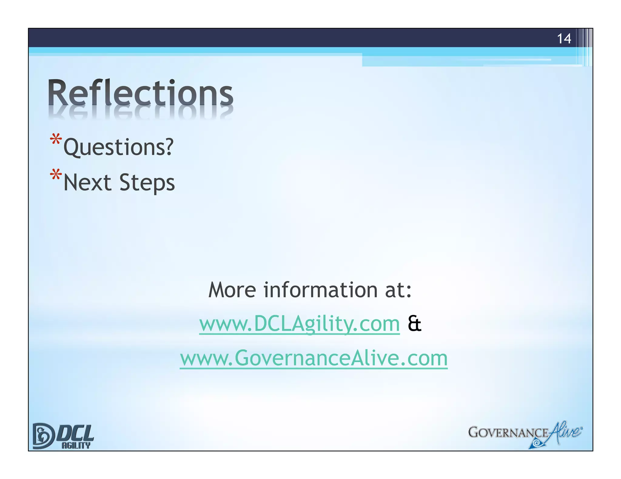 Meet scrum抯 big brother, dynamic governance v3 | PDF