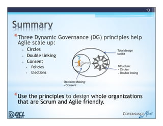 Meet scrum抯 big brother, dynamic governance v3 | PDF