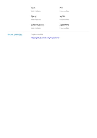 Meet thakkar resume | PDF