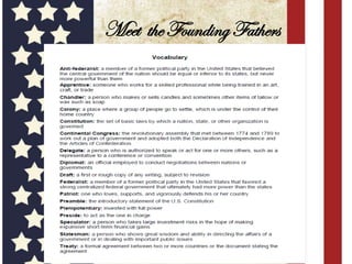 Meet the founding_fathers | PPTX
