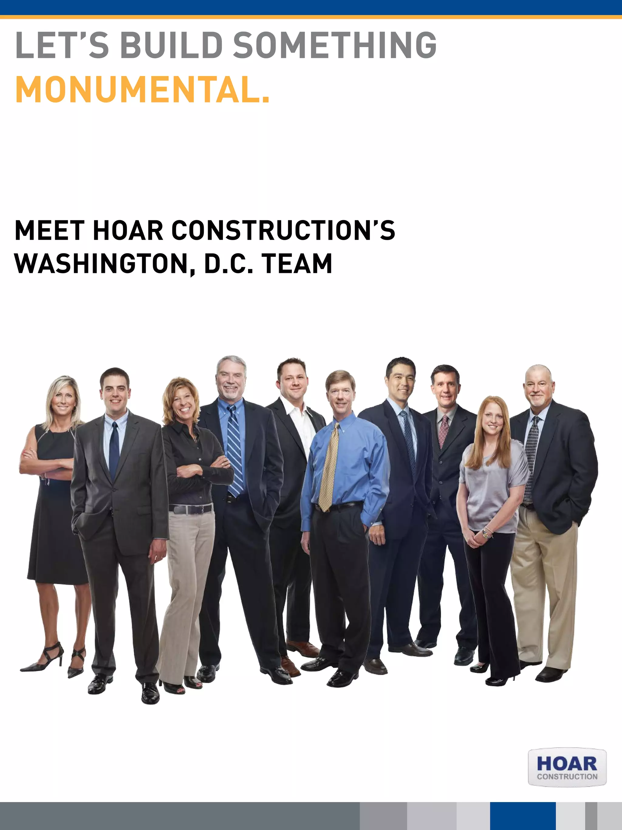 Meet The Hoar Construction Washington, DC Team | PDF