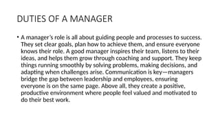 MEET THE MANAGER and greet with them. Pptx | PPTX