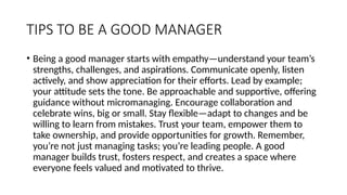 MEET THE MANAGER and greet with them. Pptx | PPT