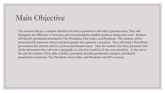 Meet the presidents | PPTX | Education