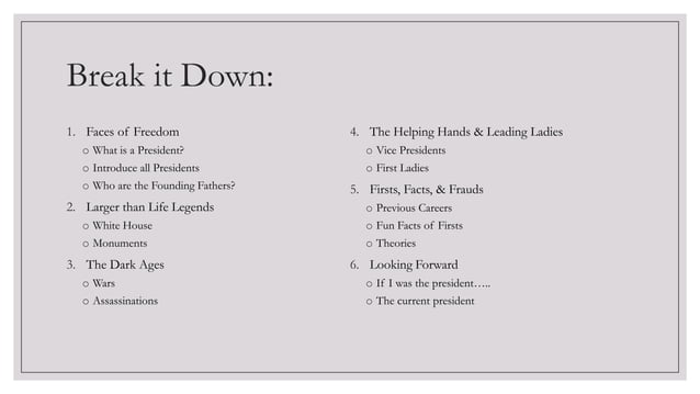 Meet the presidents | PPT