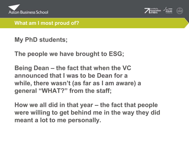 Meet the Aston Professor: Nigel Driffield | PPT