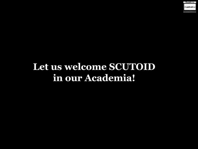 SCUTOID - The new Geometric Shape Discovered! | PPTX